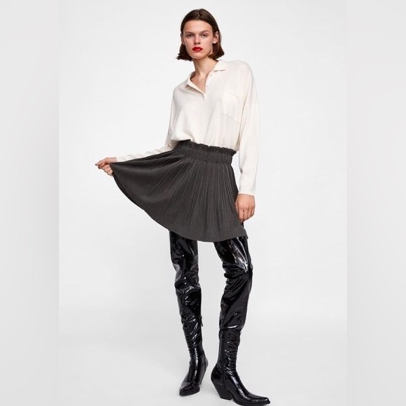 Zara | Skirts | Zara Plaid Skort | Poshmark